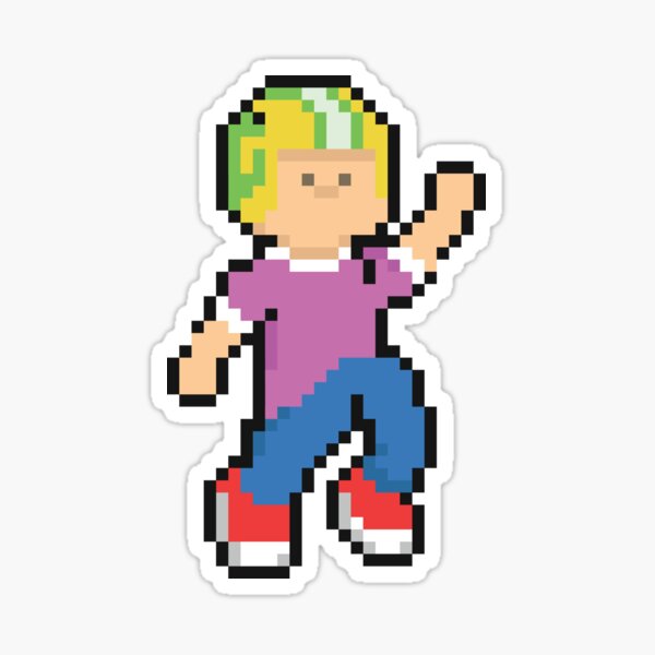 "Commander Keen" Sticker for Sale by Kaleb Redden | Redbubble