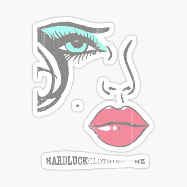 "Glamour Girl" Sticker by BlackPineDesign | Redbubble