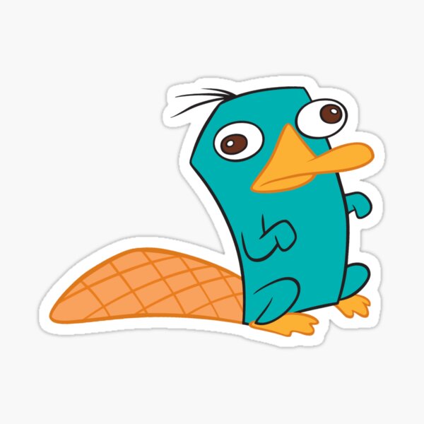 "Perry under cover" Sticker by diezc | Redbubble