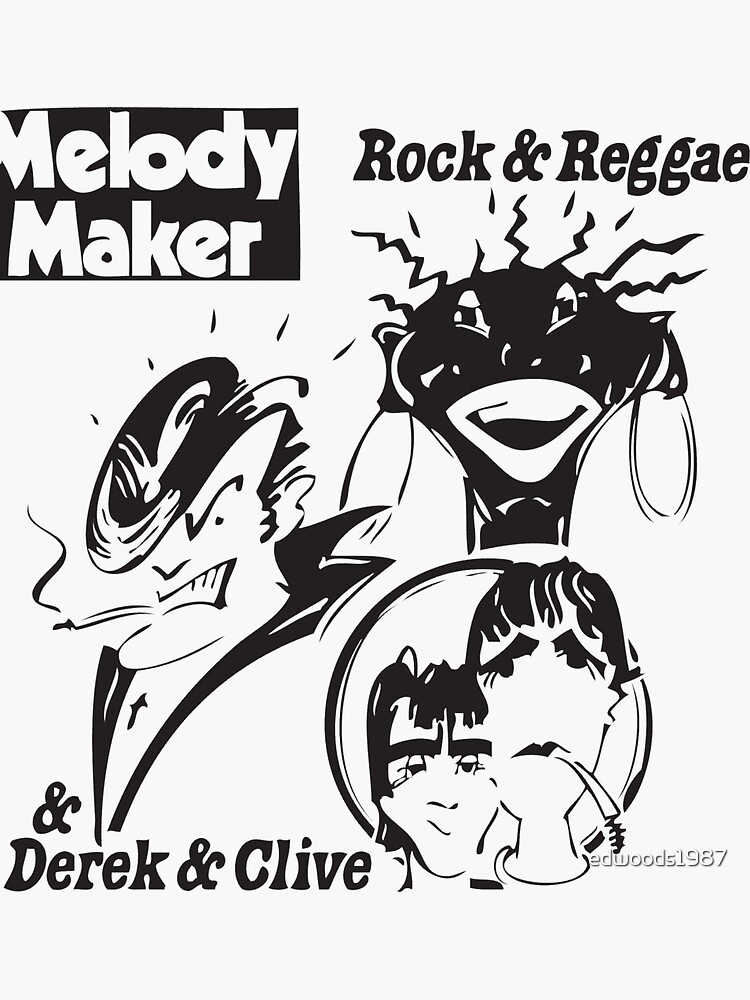 "& Derek and Clive" Sticker for Sale by edwoods1987 | Redbubble