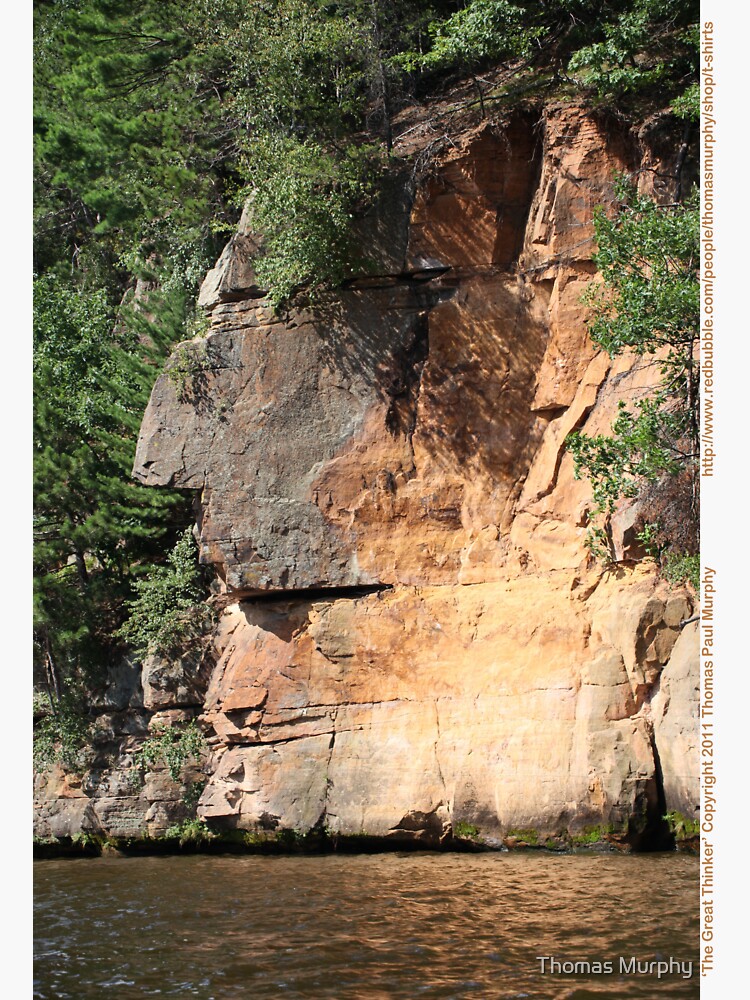 "The Great Thinker" Sticker for Sale by ThomasMurphy | Redbubble