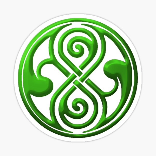 "The Seal of Rassilon--Arcalian" Sticker by Deastrumquodvic | Redbubble