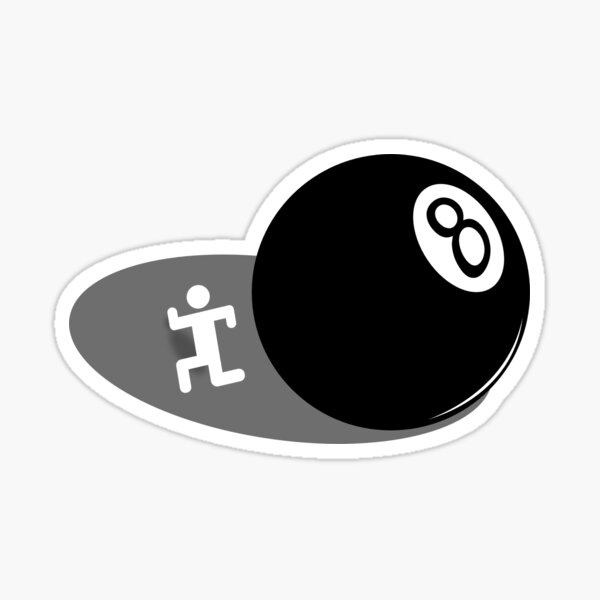 Eight Ball Stickers | Redbubble