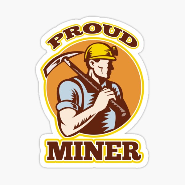Miner Stickers | Redbubble