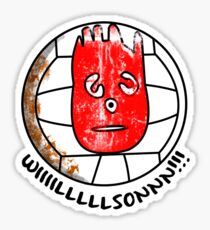 Castaway Wilson Tom Hanks Stickers | Redbubble