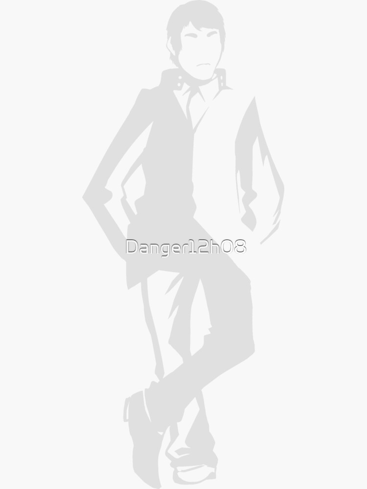 "SebastiAn - Total (Original Artwork 2) ("White")" Sticker for Sale by ...