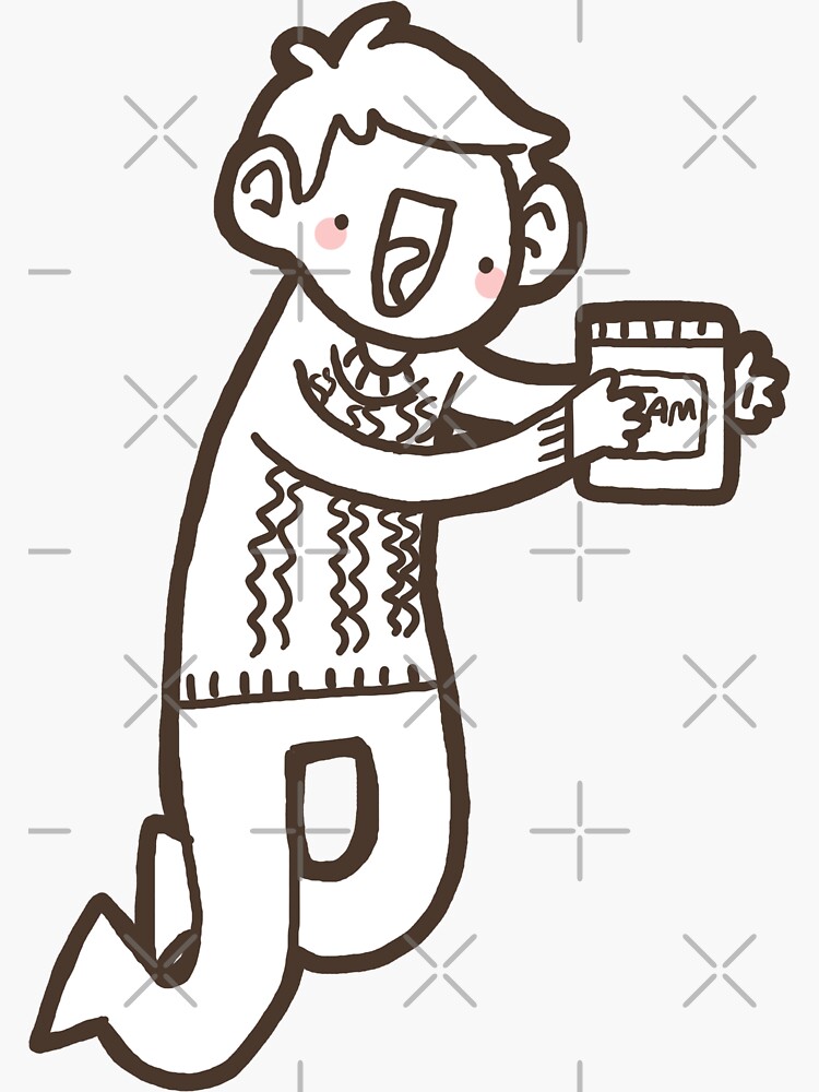 "Doodle Jawn" Sticker for Sale by geothebio | Redbubble
