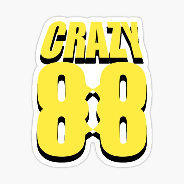 Pegatina «Crazy 88 Masks & Shadow (amarillo)» de Sacana | Redbubble