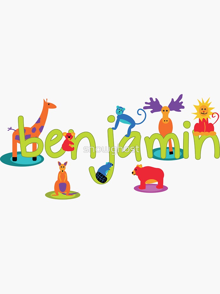 "benjamin w little animals" Sticker for Sale by snowghost | Redbubble