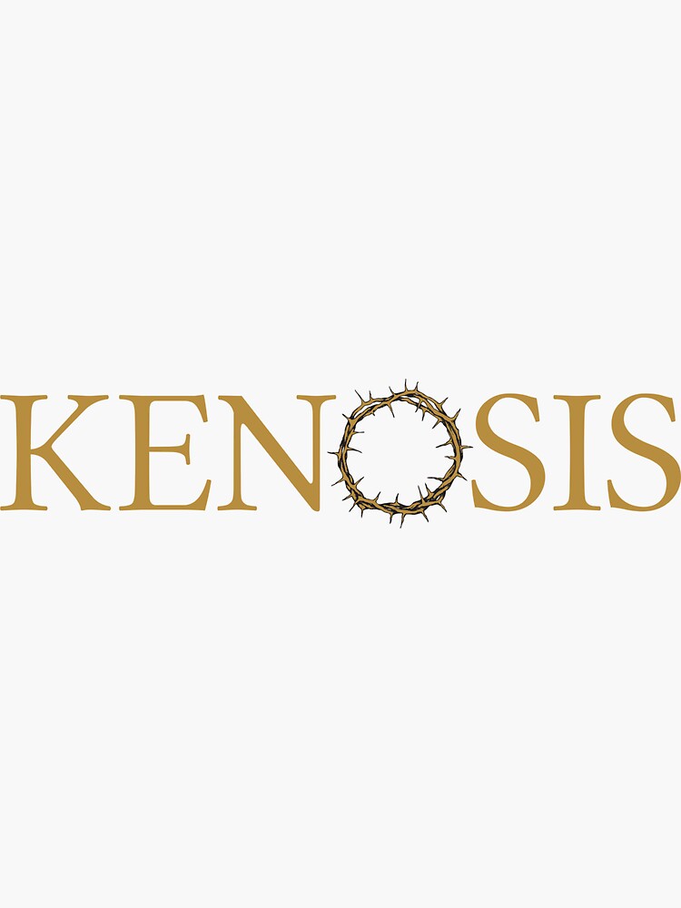 "Christian Bible quote - Kenosis" Sticker for Sale by Olivet | Redbubble