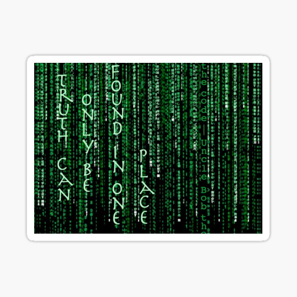 The Matrix Stickers | Redbubble
