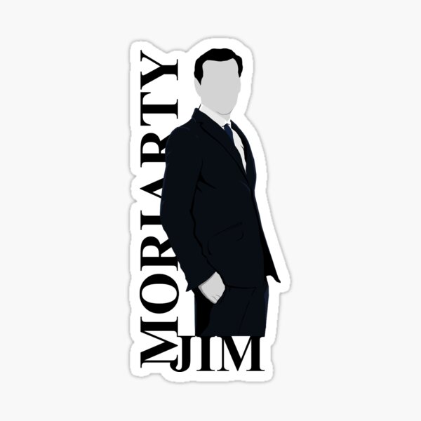 "Jim Moriarty" Sticker by drawingdream | Redbubble