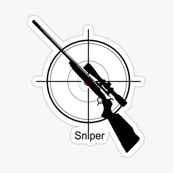 Sniper Stickers | Redbubble