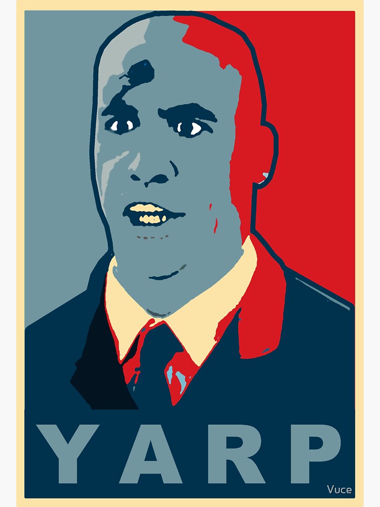 "Yarp" Sticker for Sale by Vuce | Redbubble