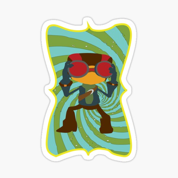 "Raz Aquato" Sticker for Sale by milesck | Redbubble