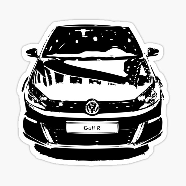 Golf R Stickers | Redbubble