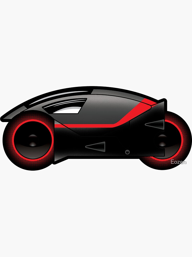 "The A-Tron Lightcycle" Sticker for Sale by Eozen | Redbubble