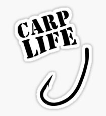 Carp Fishing Stickers | Redbubble