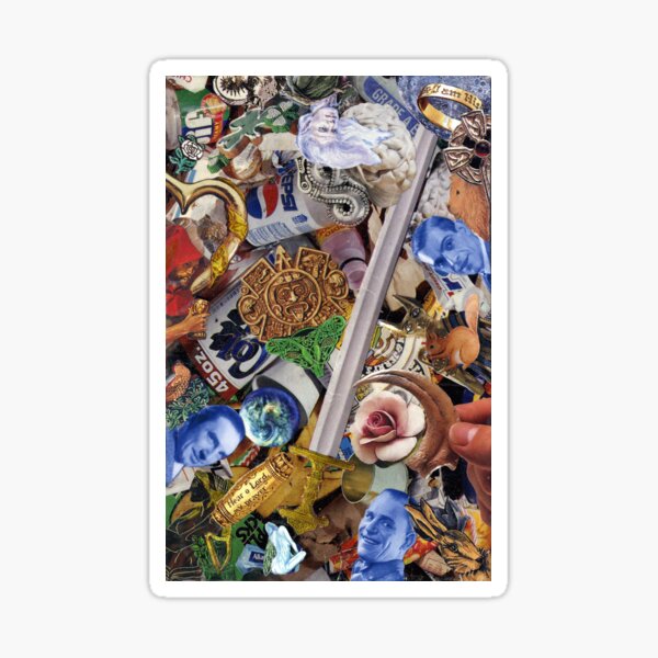 "Psychotronic Psilliness" Sticker for Sale by Anadae | Redbubble