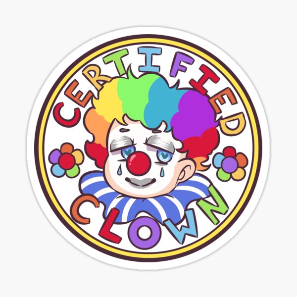 Clown Stickers | Redbubble