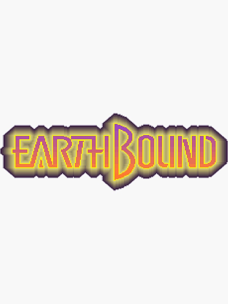 "EarthBound" Sticker for Sale by Globulous | Redbubble