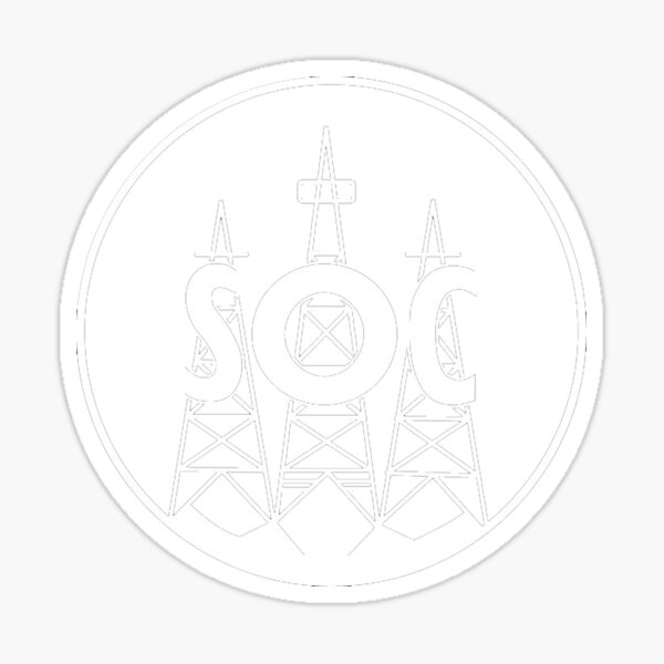 "Standard Oil Company" Sticker by dangerbird | Redbubble