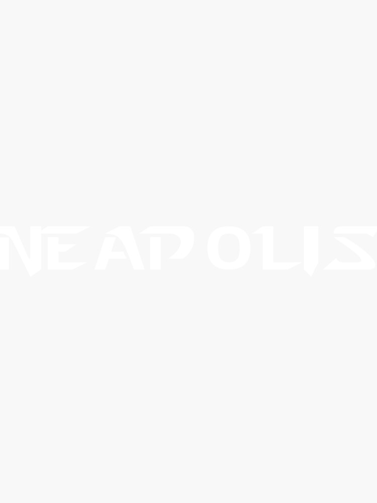 "neapolis" Sticker for Sale by partenopeodoc | Redbubble