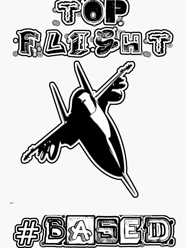 "Top Flight Security #based" Sticker by Teddysvmt | Redbubble