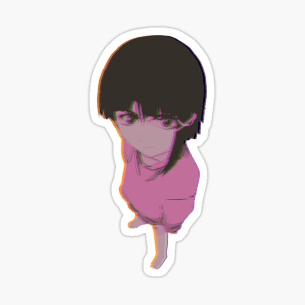 "Weird Lain Design" Sticker by Dolphin-5k | Redbubble