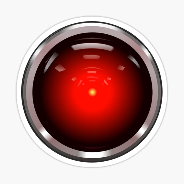 Hal 9000 Stickers | Redbubble