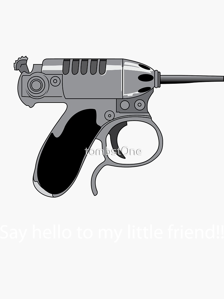 "Men in Black mini Gun" Sticker for Sale by tombst0ne | Redbubble