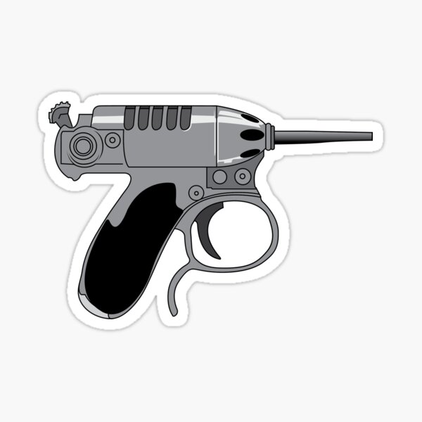 "Men in Black mini Gun" Sticker for Sale by tombst0ne | Redbubble