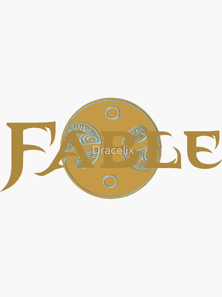 "Fable 3 Guild Seal" Sticker for Sale by Dracelix | Redbubble