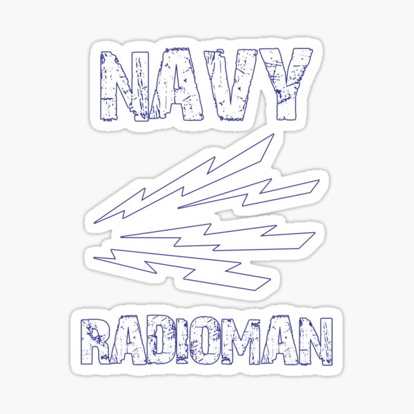 "US Navy Radioman Insignia" Sticker for Sale by courson | Redbubble