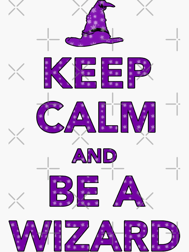 "Be a Wizard" Sticker by nicwise | Redbubble
