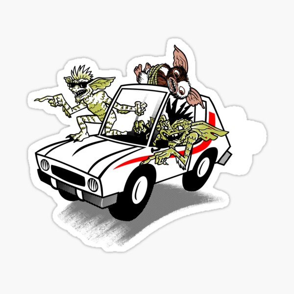 "GREMLINZ!" Sticker by Gimetzco | Redbubble