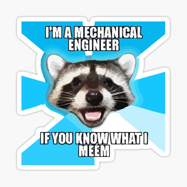 "Tech Meme" Sticker for Sale by 305movingart | Redbubble