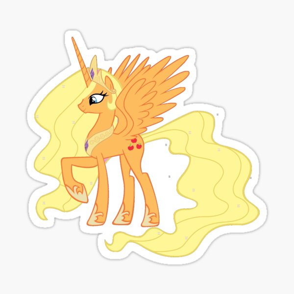 "Princess Applejack" Sticker for Sale by imscootaloo | Redbubble