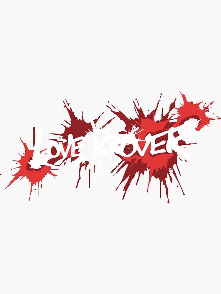 "Catherine - Love is Over" Sticker for Sale by bywall | Redbubble
