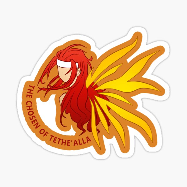 "The Chosen of Tethe'alla" Sticker by a745 | Redbubble