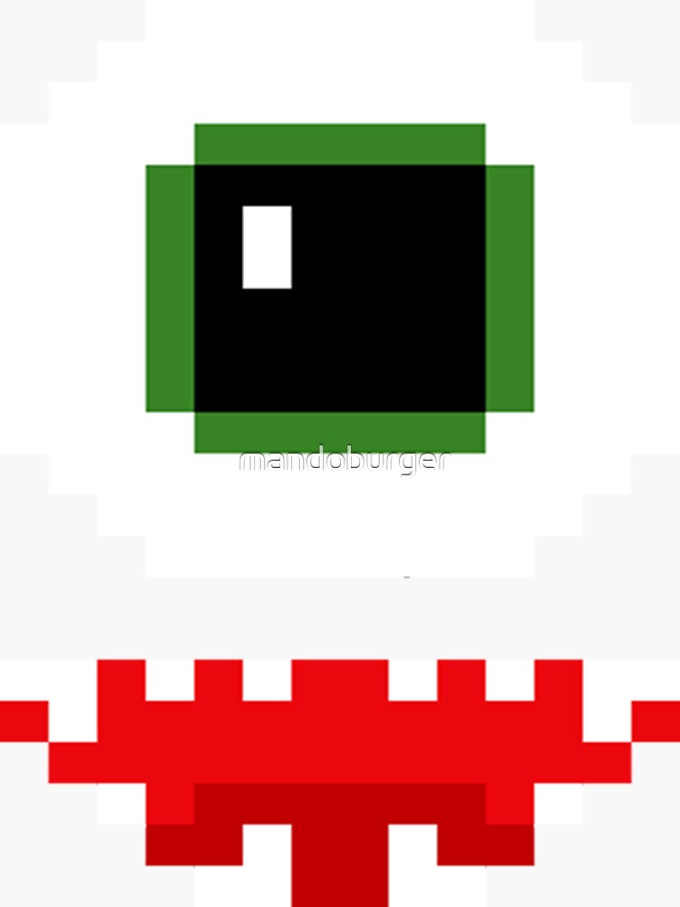 "8- Bit Cyclops" Sticker by mandoburger | Redbubble
