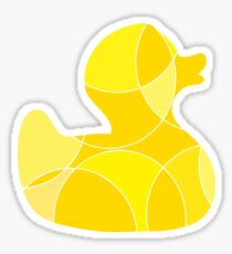 Yellow Rubber Duck Stickers | Redbubble