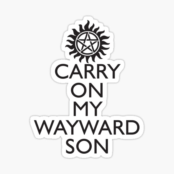 "SUPERNATURAL SAM AND DEAN WINCHESTER" Sticker for Sale by ...