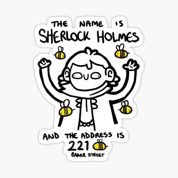 Sherlock Bbc Stickers | Redbubble