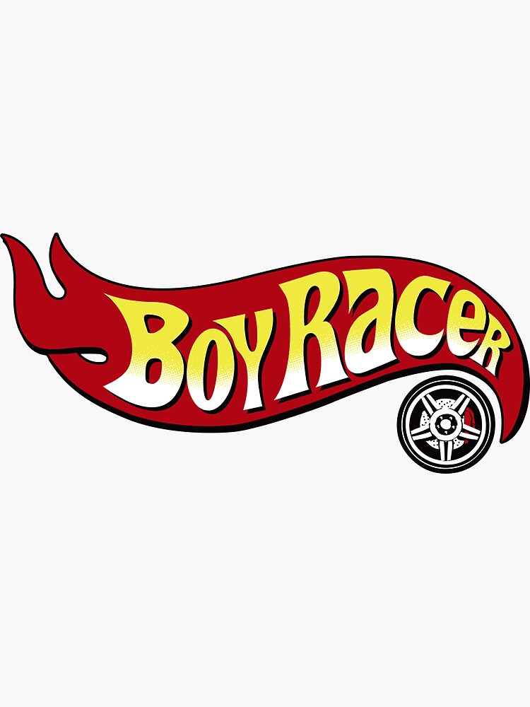 "Boy Racer" Sticker for Sale by anfa | Redbubble