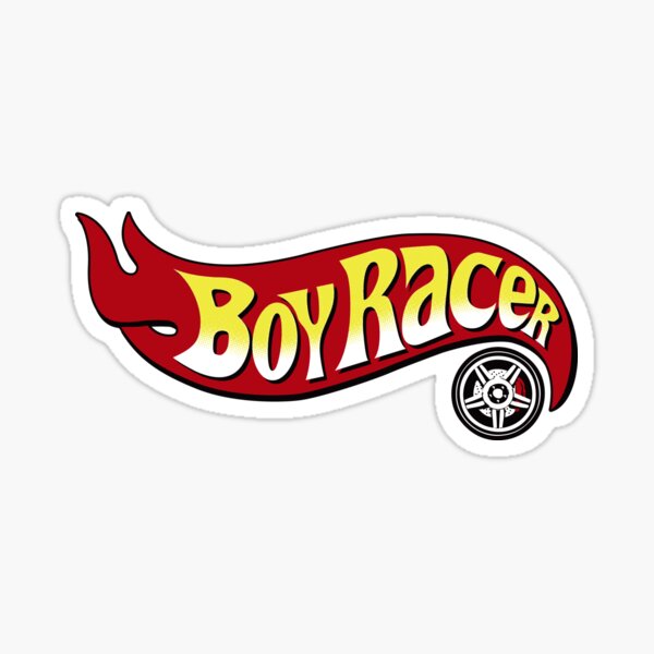 "Boy Racer" Sticker for Sale by anfa | Redbubble