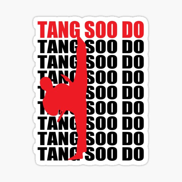 "Tang Soo Do" Sticker for Sale by martialway | Redbubble
