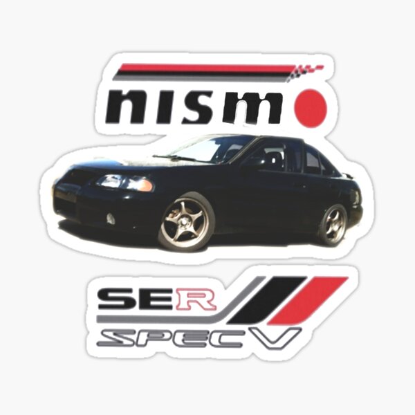 "Nismo sentra - Personalized" Sticker by DomSentra | Redbubble