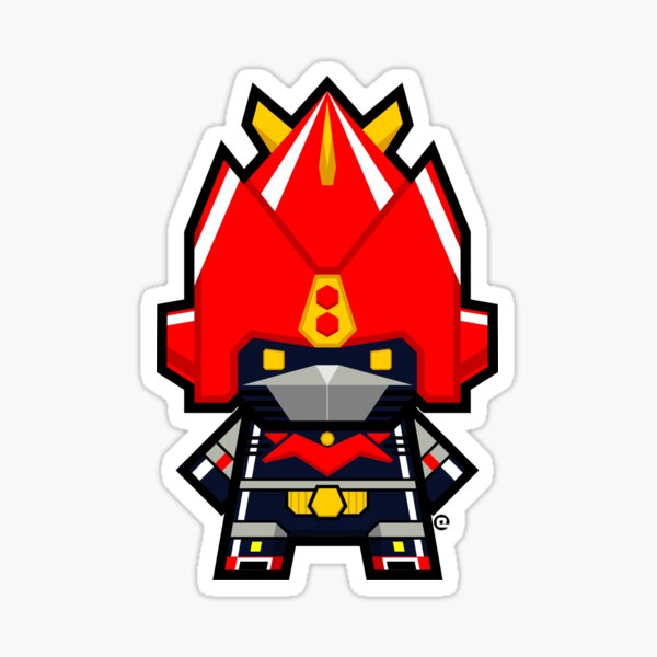 "Mekkachibi Voltes V" Sticker by Eozen | Redbubble