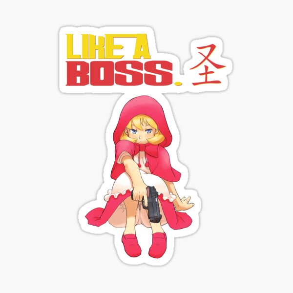"Like a Boss" Sticker by Sonson21 | Redbubble